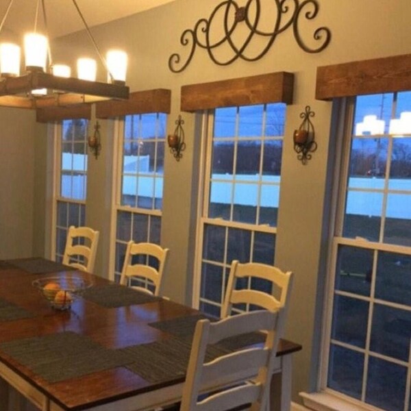Rustic Valance - Etsy