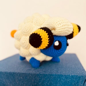 Mareep Pokemon Crochet Amigurumi Plushie Handmade - Etsy