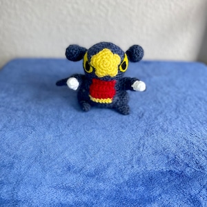 Garchomp Pokémon Crochet Amigurumi Plush Handmade - Etsy