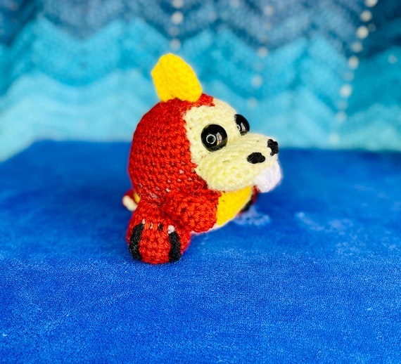 Fuecoco Pokemon Crochet Fire Starter Amigurumi | Etsy