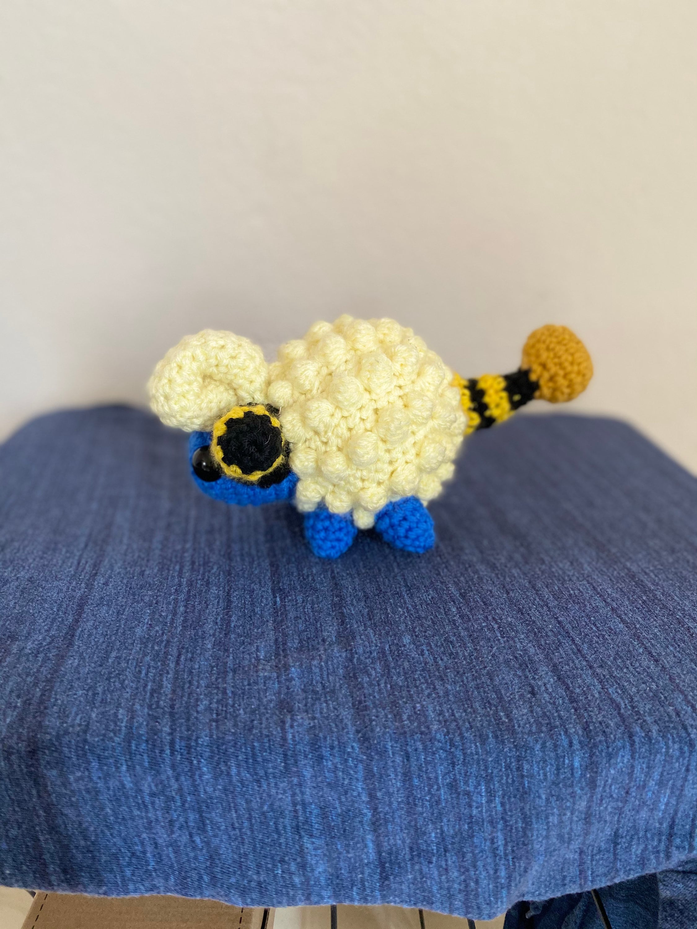 Mareep Pokemon Crochet Amigurumi Plushie Handmade | Etsy