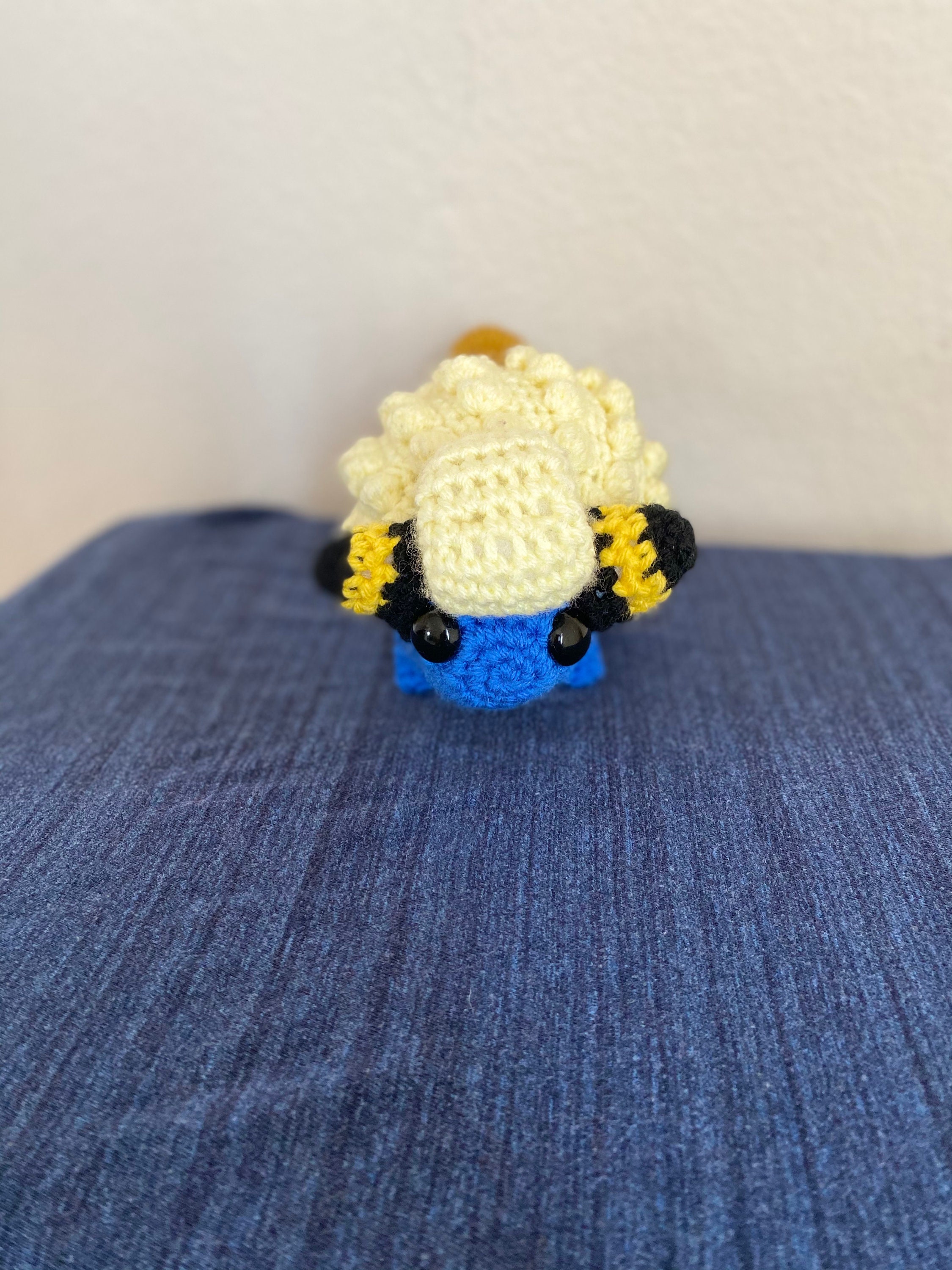 Mareep Pokemon Crochet Amigurumi Plushie Handmade | Etsy