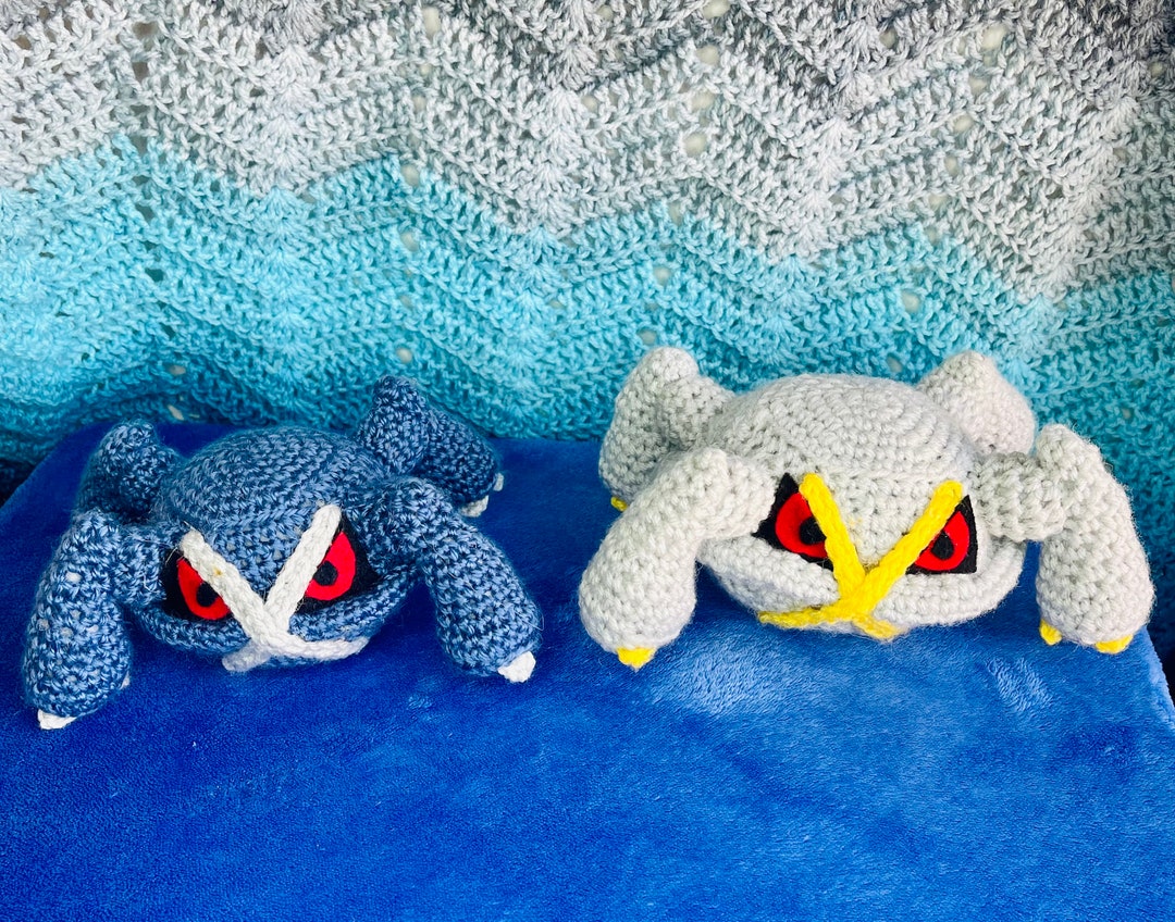 Metagross Pokemon Crochet Amugurumi Plush Handmade - Etsy