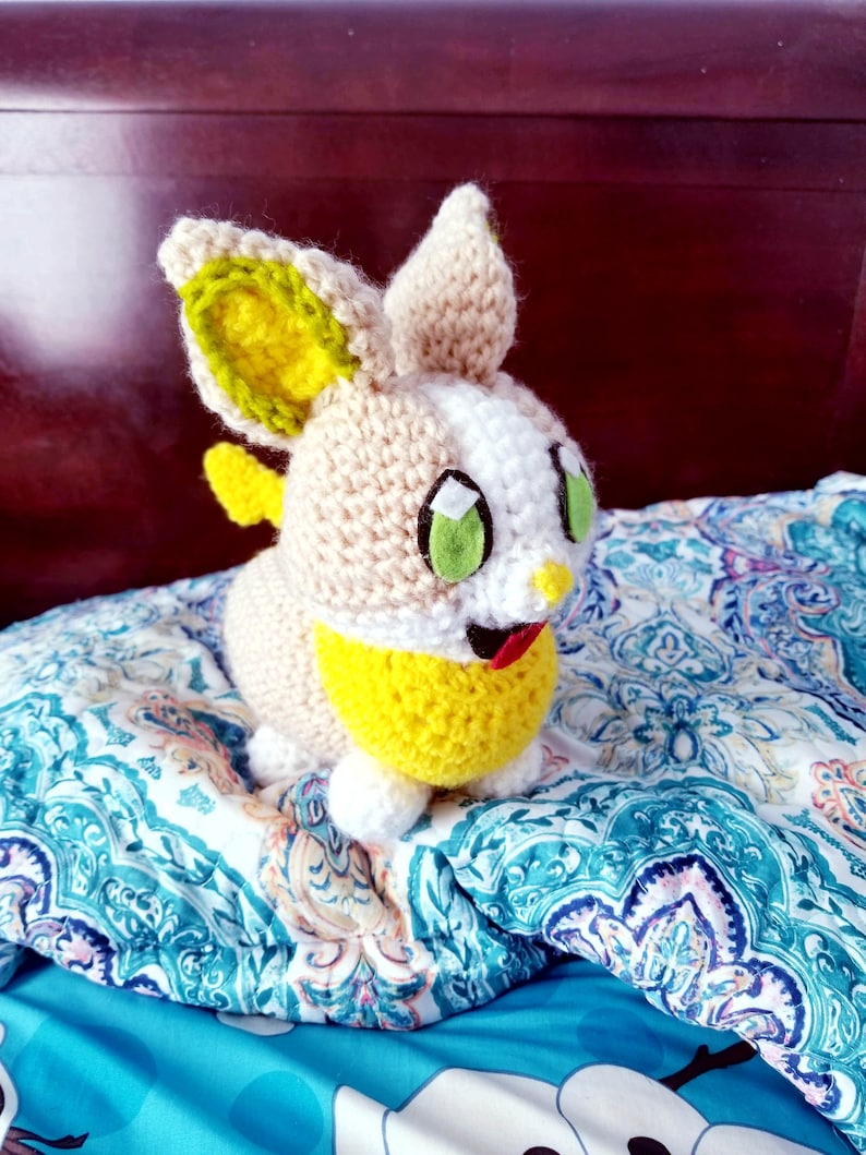 Yamper Pokemon Crochet Amigurumi New Pokemon Sword and Shield - Etsy