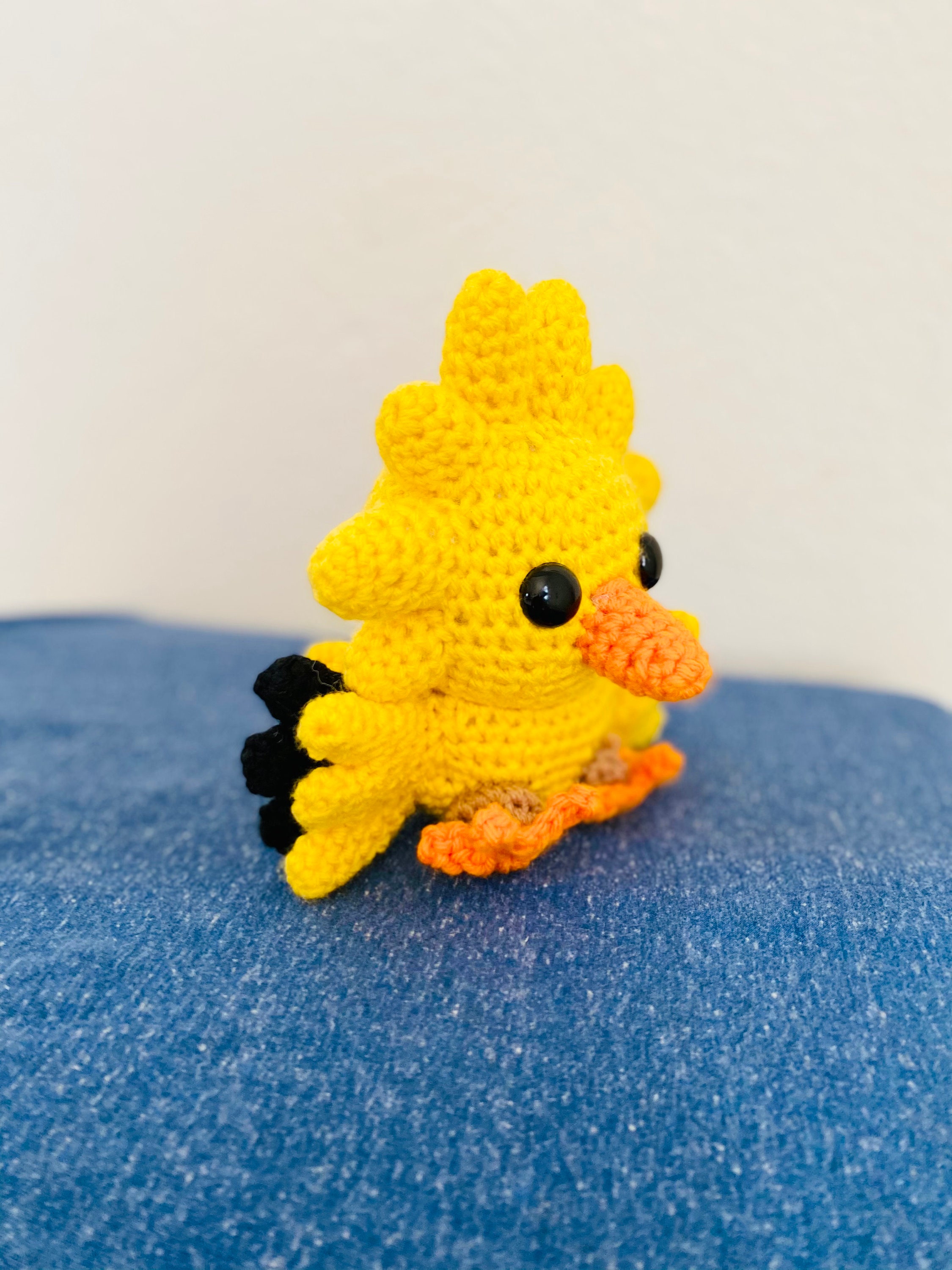Articuno, Moltres, and Zapdos and Pokemon Crochet Plushy, Amigurumi ...
