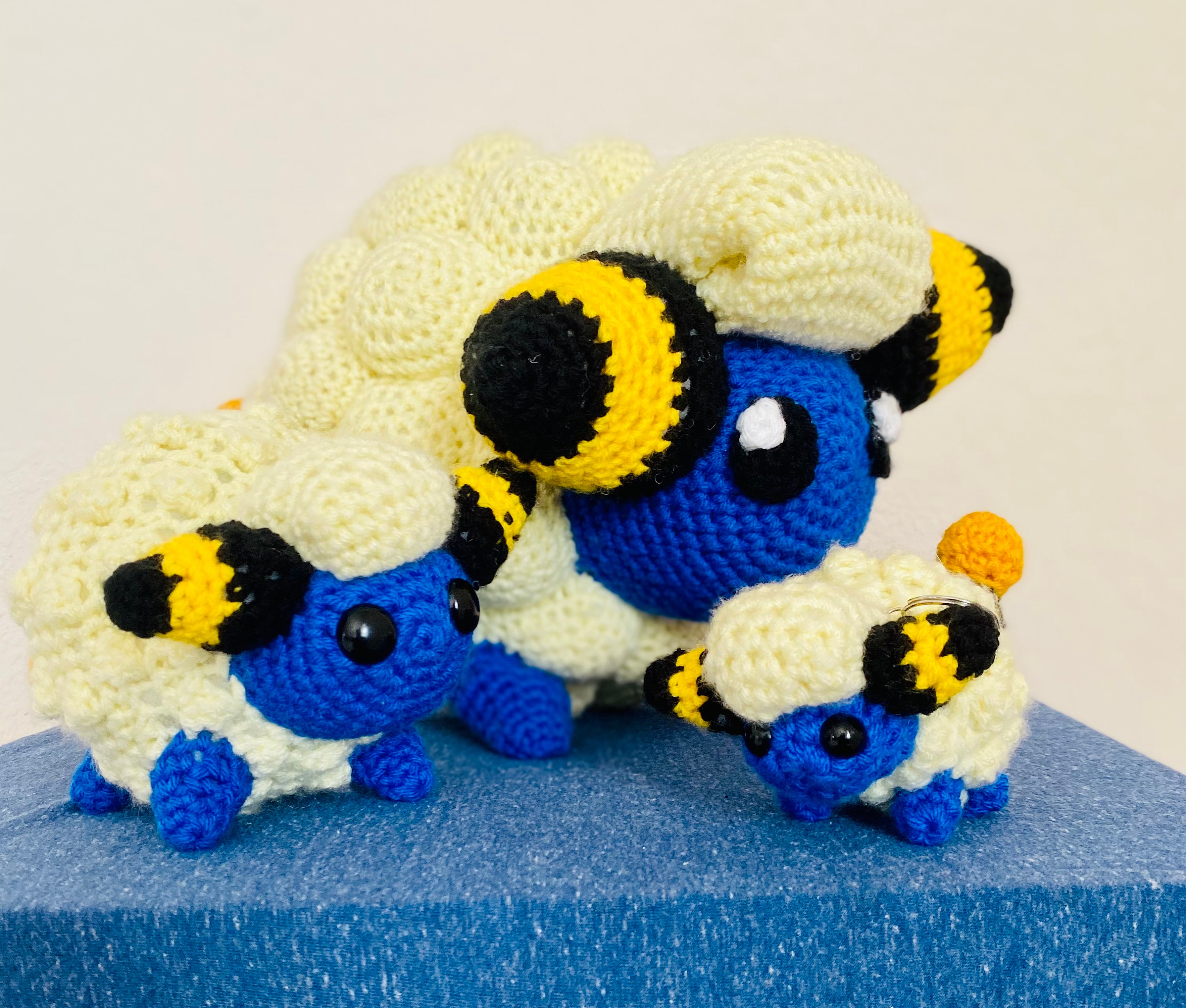 Mareep Pokemon Crochet Amigurumi Plushie Handmade | Etsy