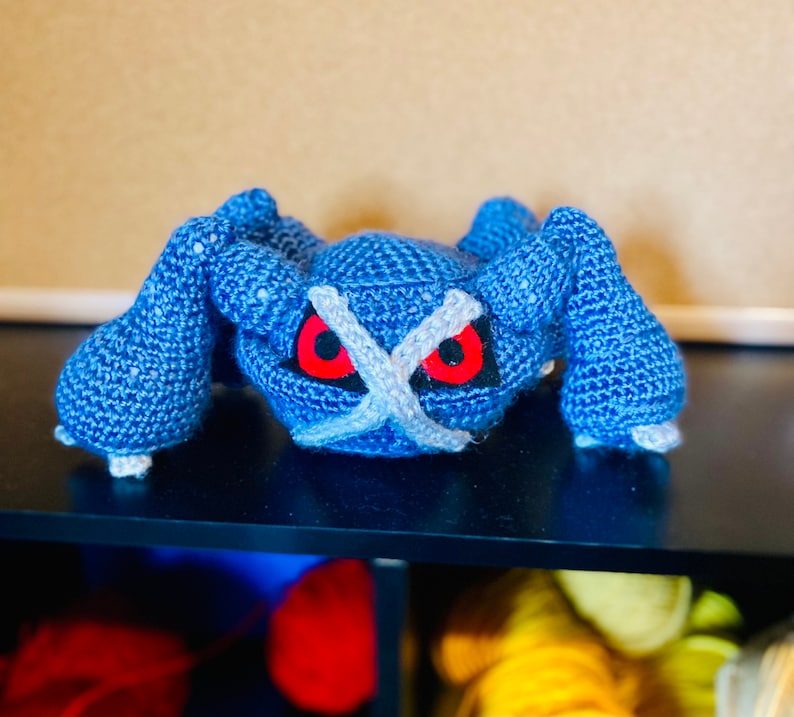 Metagross Pokemon Crochet Amugurumi Plush Handmade - Etsy