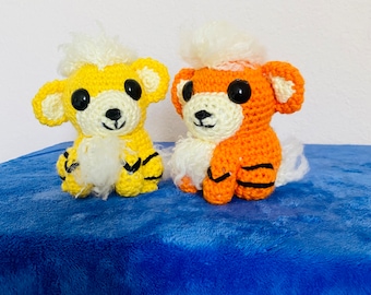 Crochet Arcanine Pattern - Etsy