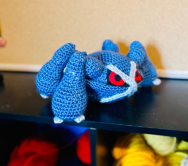 Metagross Pokemon Crochet Amugurumi Plush Handmade - Etsy