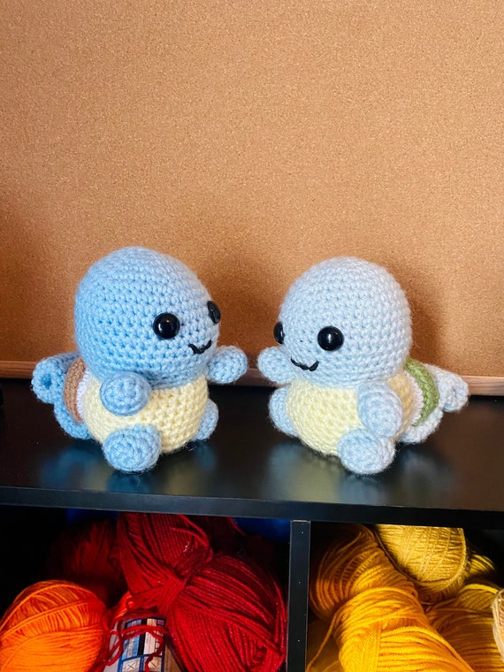 Squirtle Pokemon Crochet Amigurumi Pokemon | Etsy