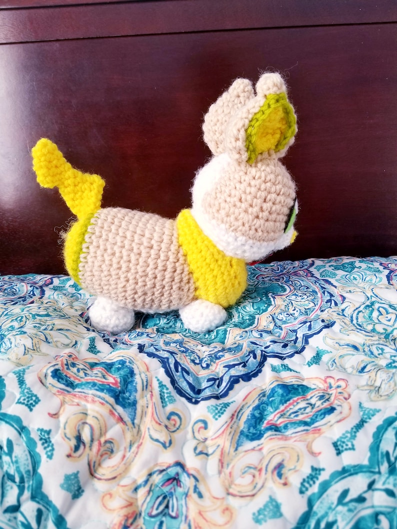 Yamper Pokemon Crochet Amigurumi New Pokemon Sword and Shield - Etsy