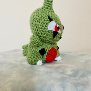 Larvitar Pokemon Crochet Amugurumi Plush Handmade - Etsy