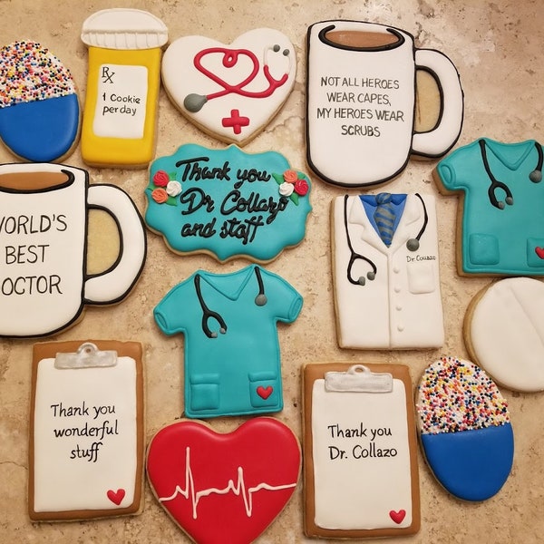 Doctor Cookies - Etsy