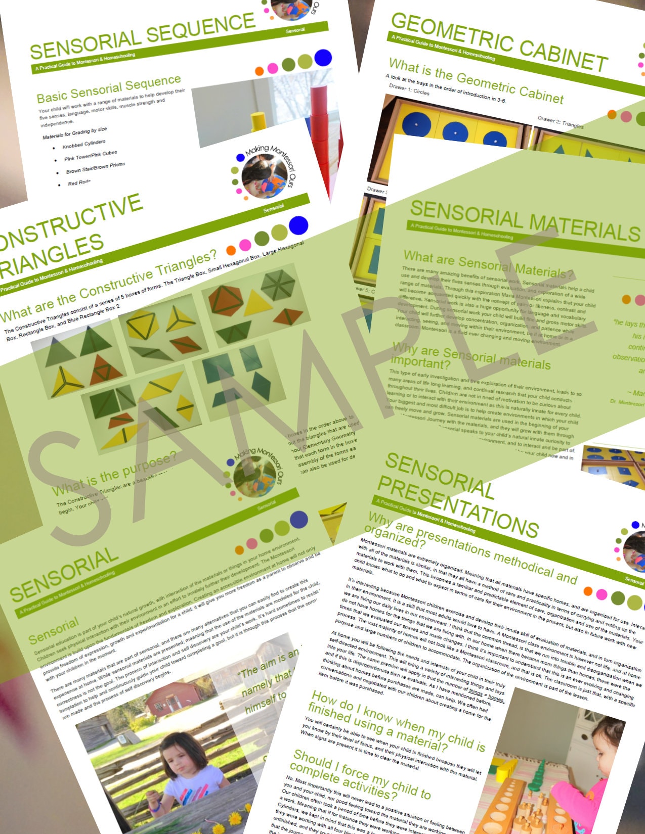 Montessori Sensorial A Practical Guide to Montessori & Homeschooling ...