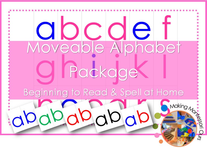 Montessori Early Writing, Letter Sounds, and Spelling - Learning ...