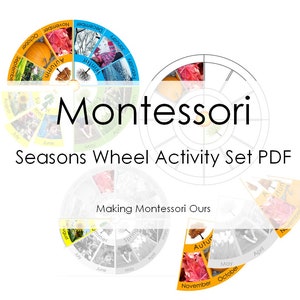 Complete Montessori Seasons & Weather Learning Activity Set PDF - Etsy
