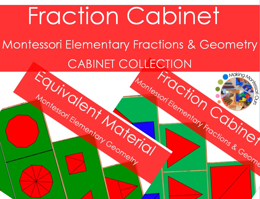 Montessori Geometry Collection PDF, Elementary Study Materials - Etsy