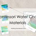 Montessori Water Charts and Materials Package PDF, Common Waterway ...