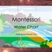 Montessori Water Charts and Materials Package PDF, Common Waterway ...