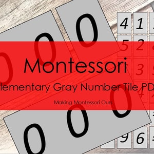 Montessori Decimal Board Package PDF, Learning Decimals - Etsy Canada