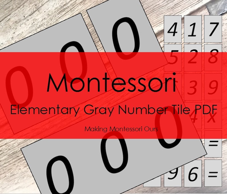 Montessori Decimal Board Package PDF, Learning Decimals - Etsy Canada