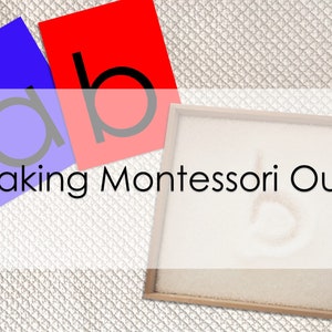 Montessori Pink, Blue & Green Series Sandpaper Letter Tracing Print ...