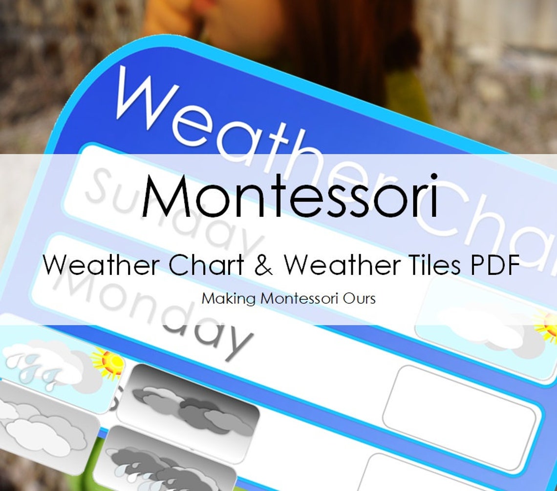 Complete Montessori Seasons & Weather Learning Activity Set - Etsy