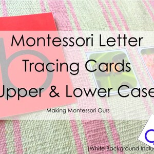 Montessori Pink, Blue & Green Series Sandpaper Letter Tracing Print ...