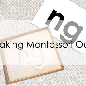 Montessori Pink, Blue & Green Series Sandpaper Letter Tracing Print ...