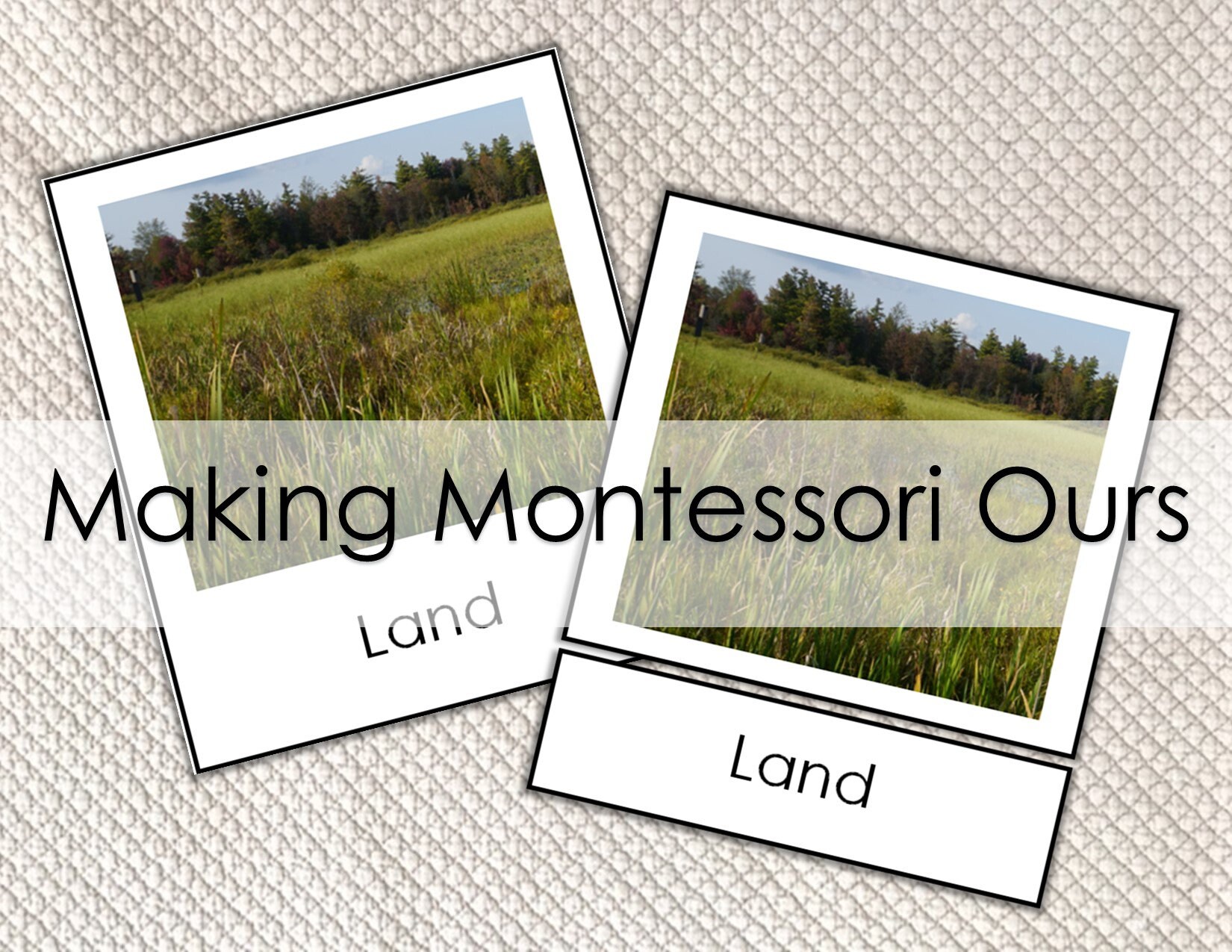 Montessori Land Water and Air 3 Part Cards & Definitions and Sorting ...