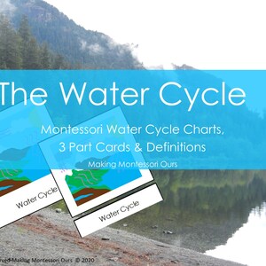 Montessori Water Cycle Learning Package PDF - Etsy