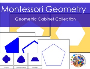 Montessori Geometry Sticks Material PDF - Etsy Canada