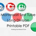 Montessori Test Tube Division Package, Long Division PDF , Test Tube ...