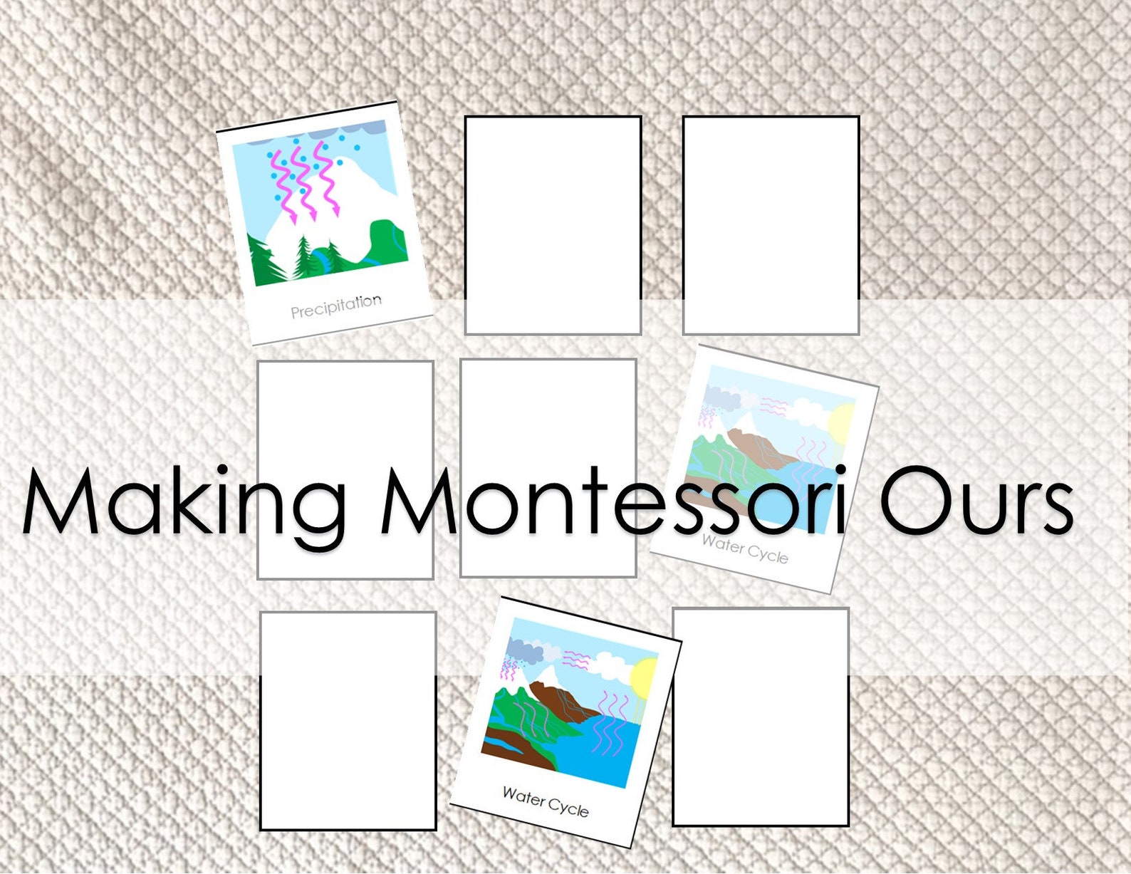 Montessori Water Cycle Learning Package PDF - Etsy Canada