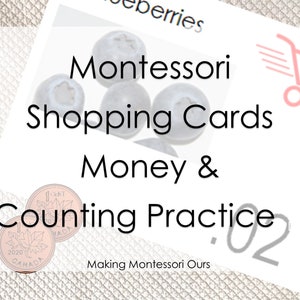 Montessori Money Learning Printable Package /early Learning PDF - Etsy ...