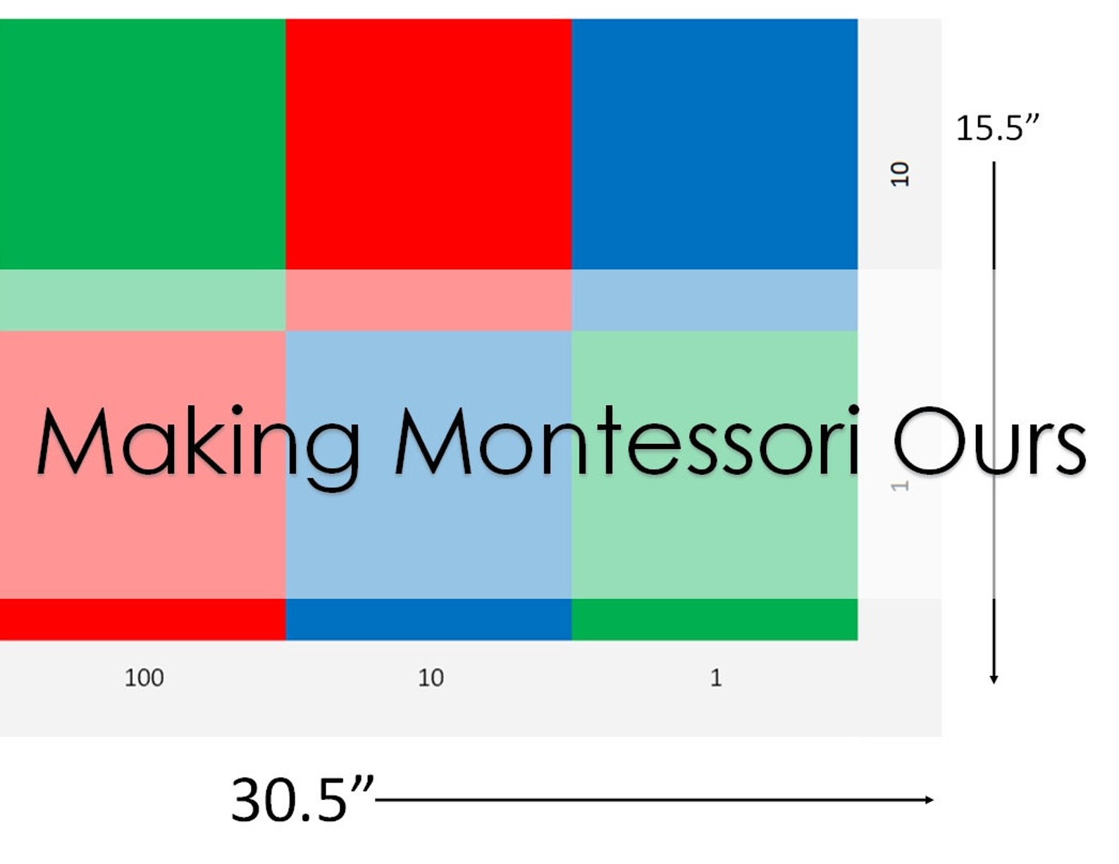 Montessori Multiplication Checkerboard Tiles Beads and - Etsy Canada