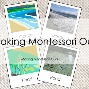 Montessori Water Charts and Materials Package PDF, Common Waterway ...