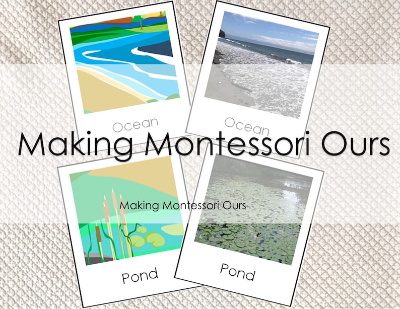 Montessori Water Charts and Materials Package PDF, Common Waterway ...