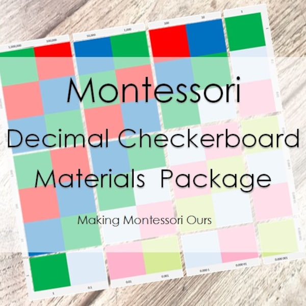 Montessori Math - Etsy