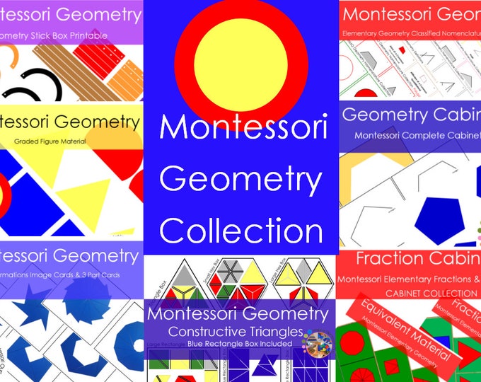 Types of Polygons Nomenclature Book - Montessori Geometry (digital ...