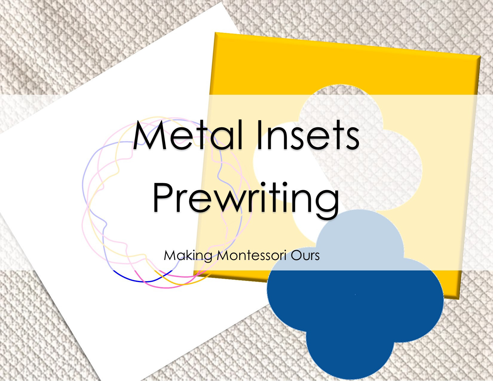 Montessori Writing Practice Metal Insets Set PDF - Etsy Canada