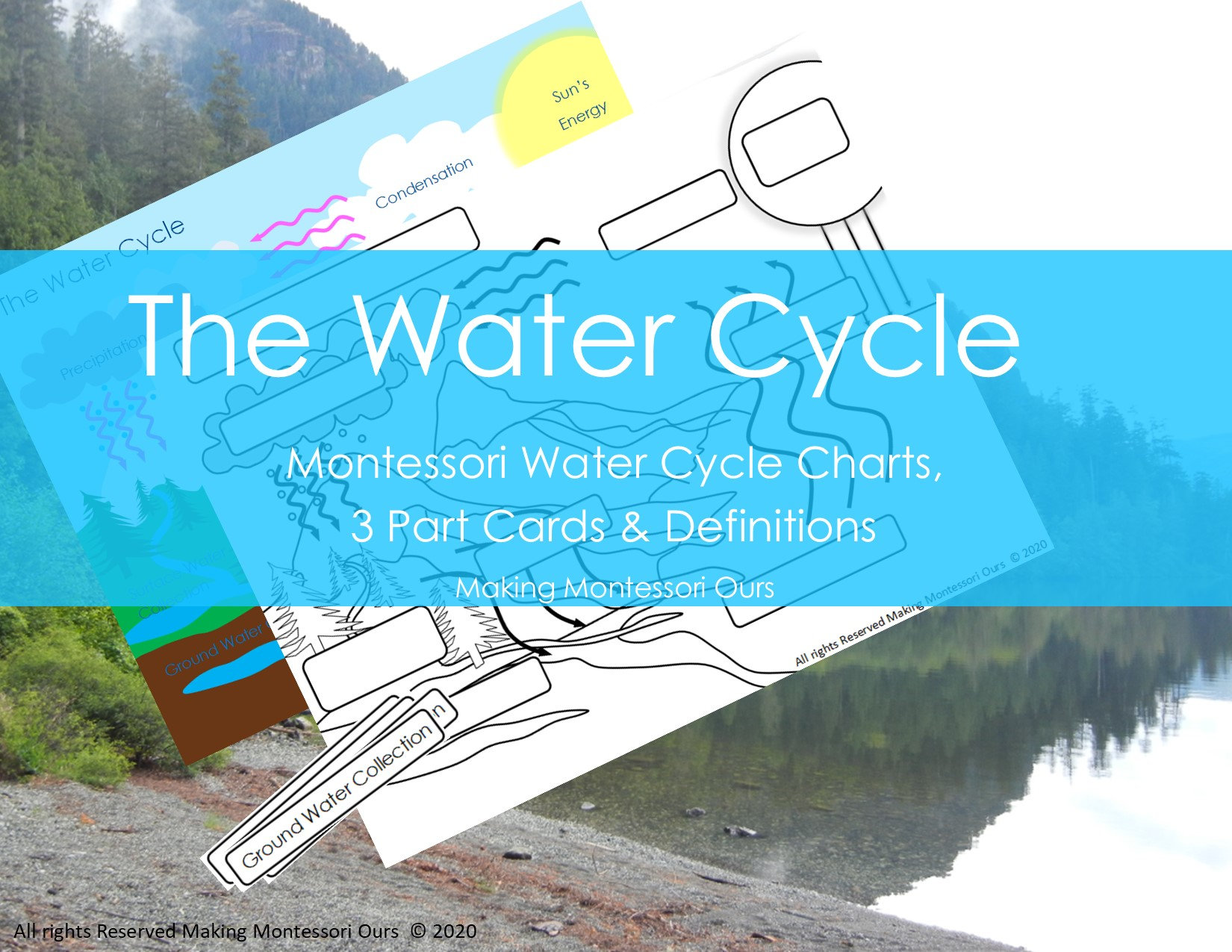 Montessori Water Cycle Learning Package PDF - Etsy UK