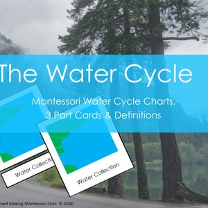 Montessori Water Cycle Learning Package PDF - Etsy