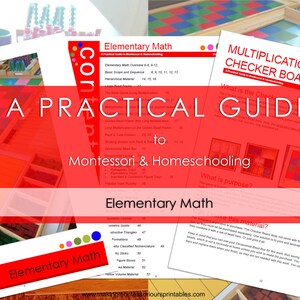 Montessori Elementary Math ~ A Practical Guide to Montessori ...