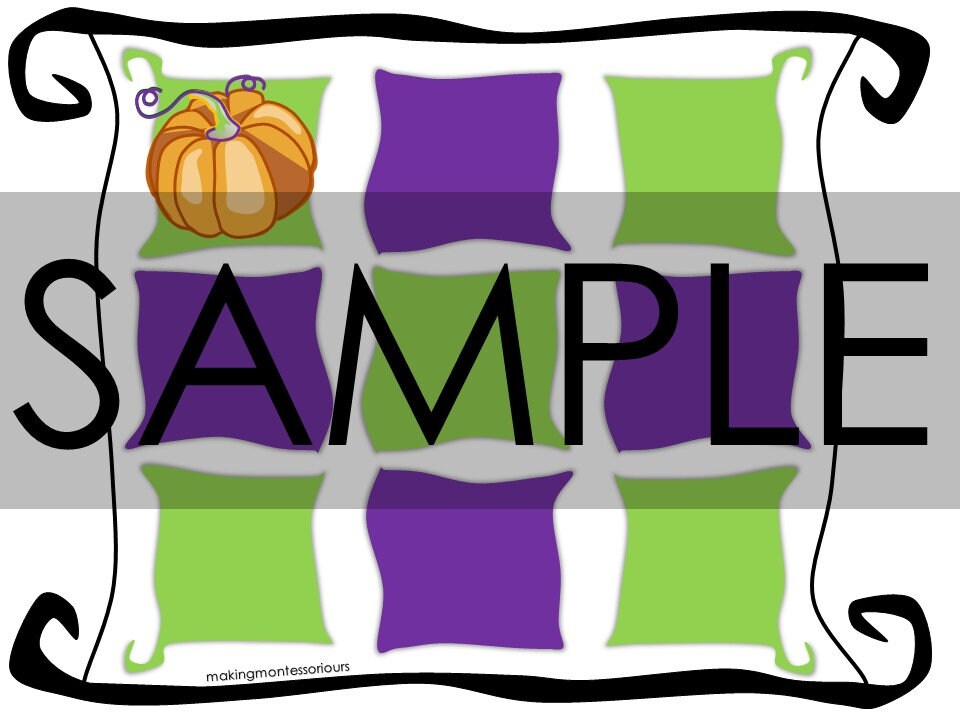 Montessori Inspired Halloween Fun and Learning Pack /halloween ...