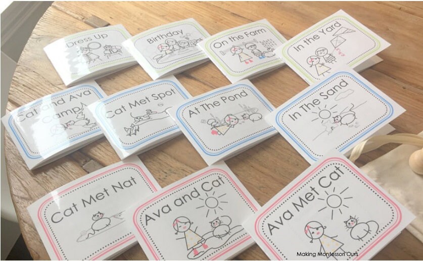 Ava & Cat Set of 11 Beginner Readers and Sight Word Package - Etsy Canada