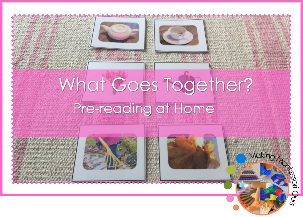 Montessori Pre-reading Package /resources for Reading Preparation PDF ...