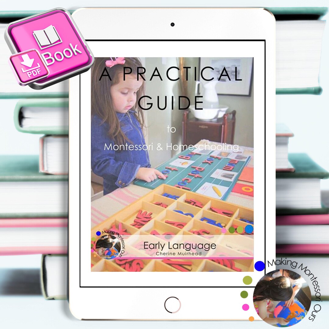 Montessori Early Language Guide: Homeschooling Book (PDF) - Etsy