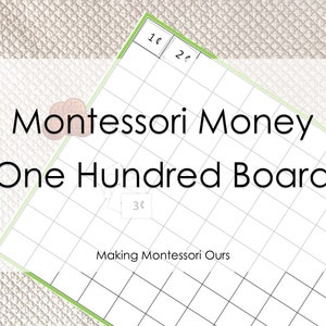 Montessori Money Learning Printable Package /early Learning PDF - Etsy ...