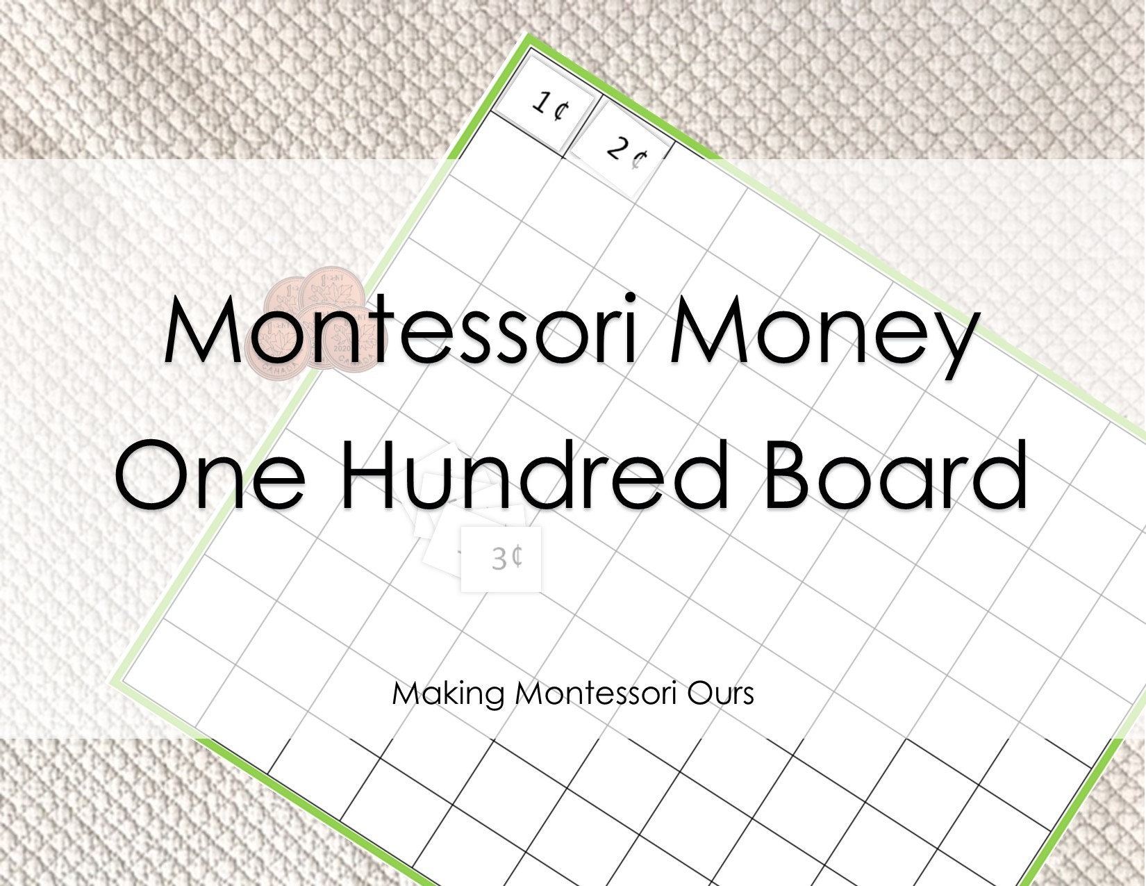 Montessori Money Learning Printable Package /early Learning | Etsy